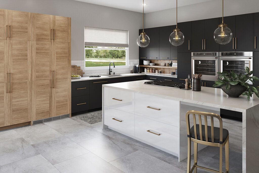 Modern Kitchen Cabinets by Showplace Cabinetry