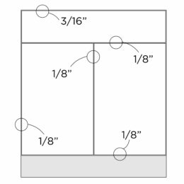 Cabinet Overlay: Differences Between Full and Partial Overlay