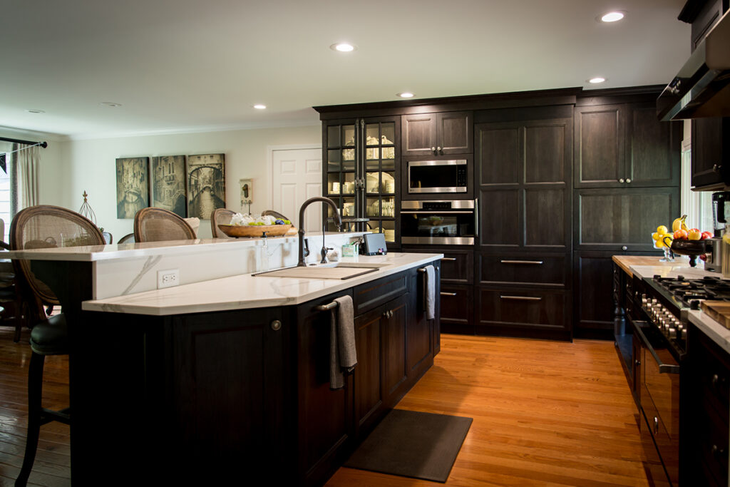 Dark Brown Kitchen Cabinets - Showplace Cabinetry