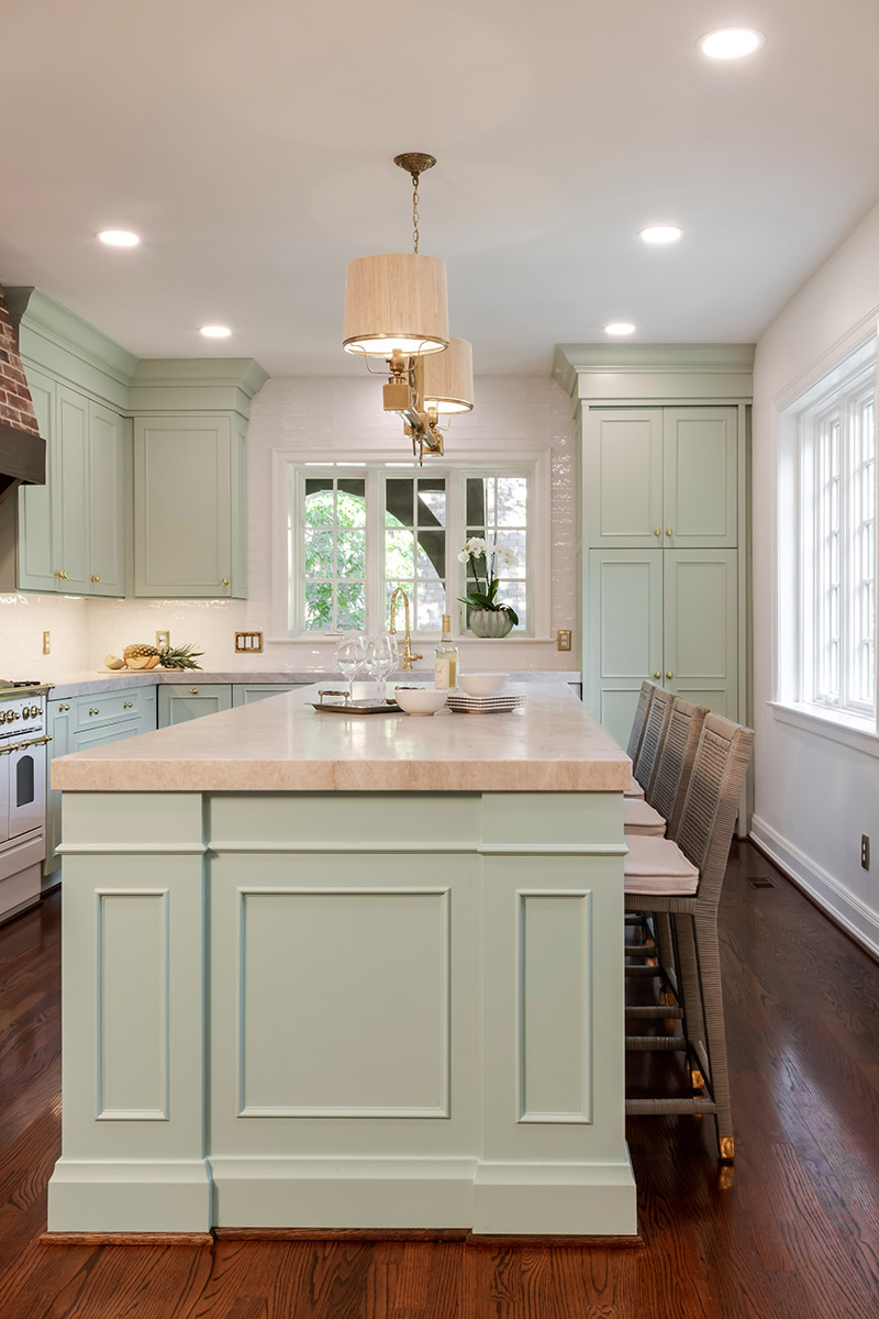 Mint Green Kitchen Cabinets | Sea Salt Kitchen Cabinets