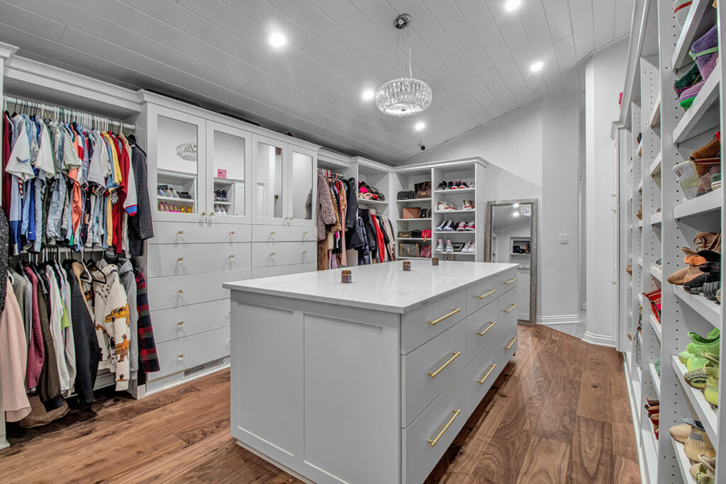 Giant Walk-In Closet - Showplace Cabinetry