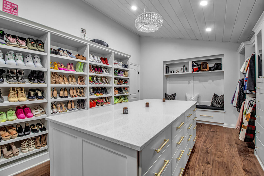 Giant Walk-In Closet - Showplace Cabinetry