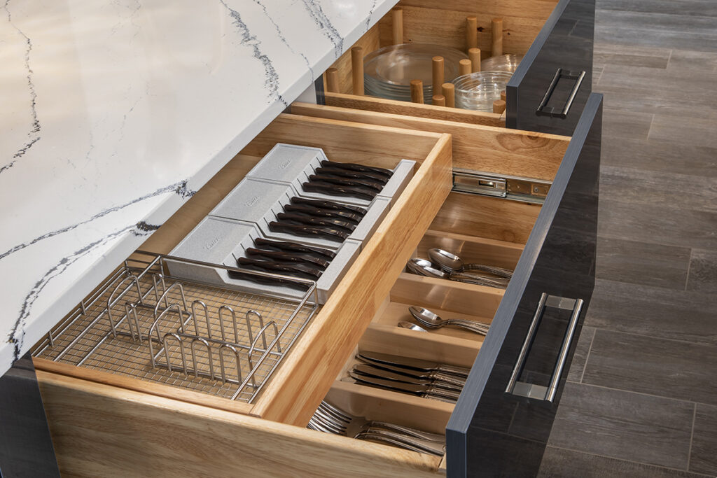 High Gloss Acrylic Kitchen Cabinets - Jersey Shore Kitchen