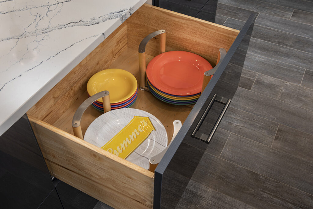 High Gloss Acrylic Kitchen Cabinets - Jersey Shore Kitchen