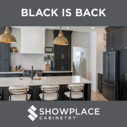 Black is Back - Showplace Cabinetry