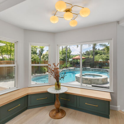 Dark Green Kitchen Cabinets - Showplace Cabinetry