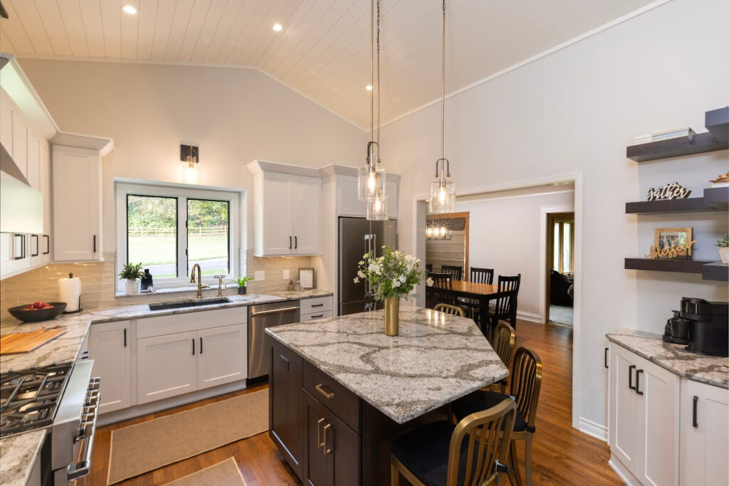 Angled Kitchen Island | All About The Angle - Showplace