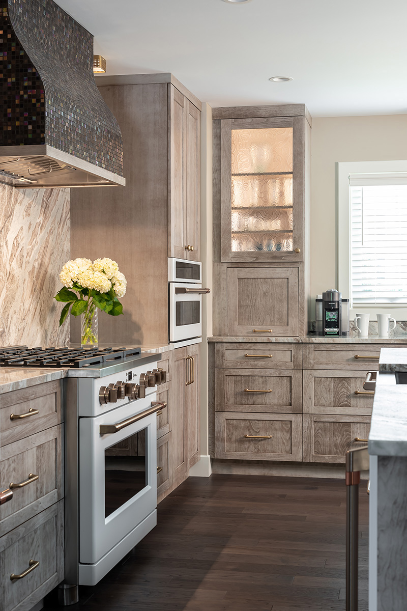 Tan & Rustic Kitchen Cabinets in Divine Transformation