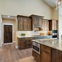Rustic Knotty Alder Kitchen Cabinets - Showplace Cabinetry