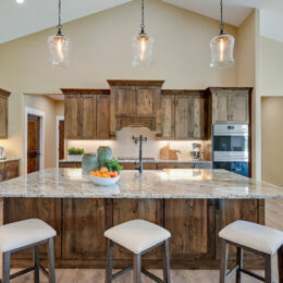 Rustic Knotty Alder Kitchen Cabinets - Showplace Cabinetry