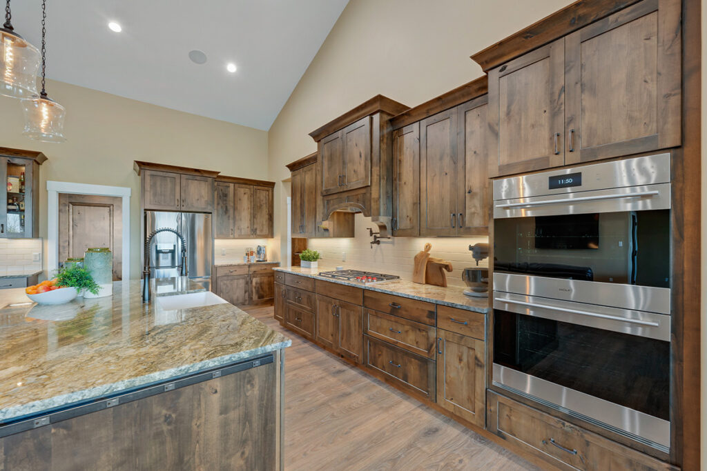Rustic Knotty Alder Kitchen Cabinets - Showplace Cabinetry
