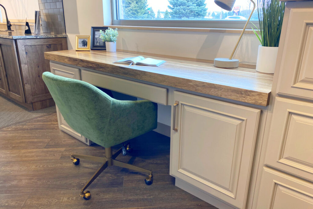 Hamilton Sandstone Color Desk Cabinets