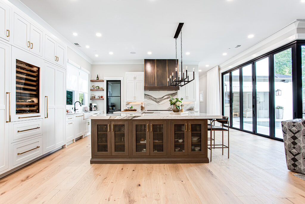 Manor House Kitchen With Copper Range Hood
