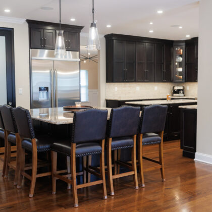 Design Ideas for Midnight Black Kitchen Cabinets