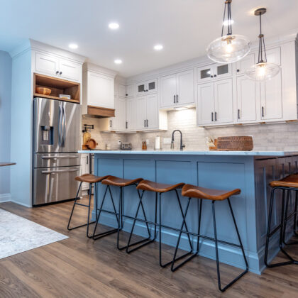 Modern Inset Kitchen - Showplace Cabinetry