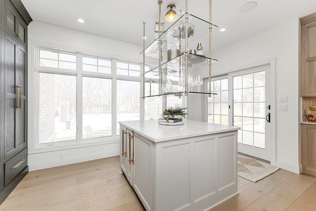 White Oak Inset Cabinets In An Elevated Look