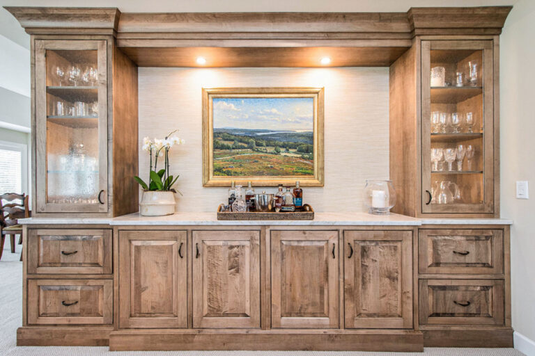 Rustic Wood Kitchen Cabinets - Showplace Cabinetry