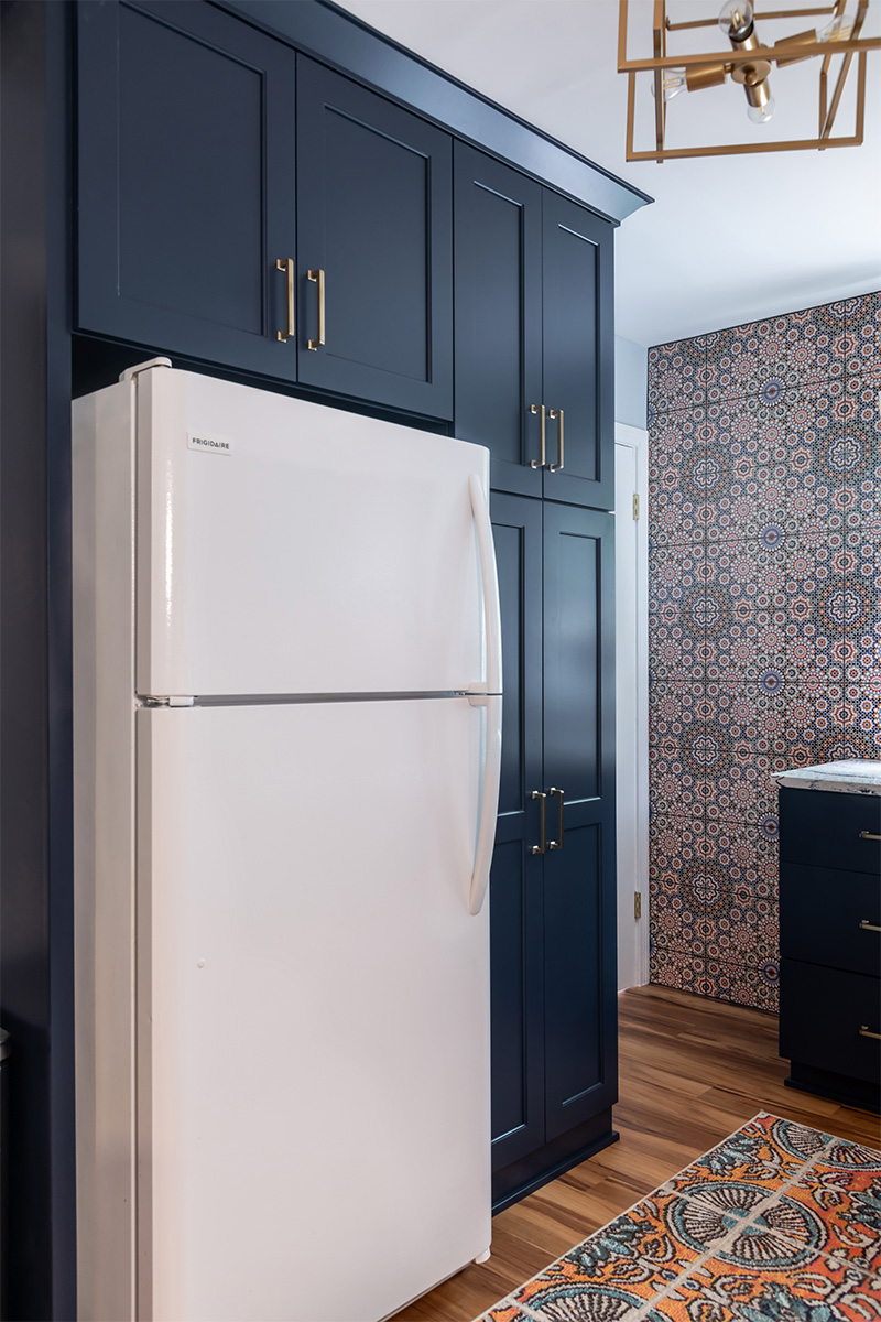 Moroccan-Inspired Mini Kitchen - Showplace Cabinetry