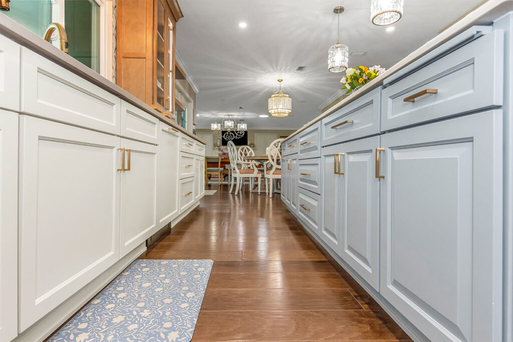 Three Tone Kitchen by Showplace Cabinetry