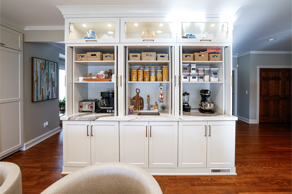 The Pocket Door Kitchen - Showplace Cabinetry